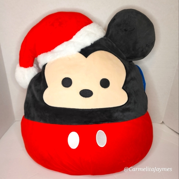 Squishmallows | Toys | Mickey Mouse Christmas Mickey 22 Wearmuffs ...